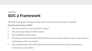 Soc Compliance Overview | PDF