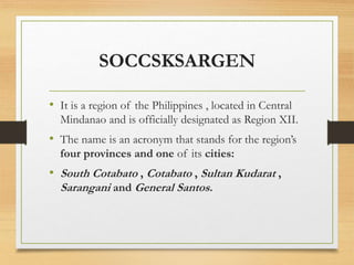 Soccsksargen Finals | PPT