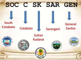 Soccsksargen Regional Background Eng7 | PPT