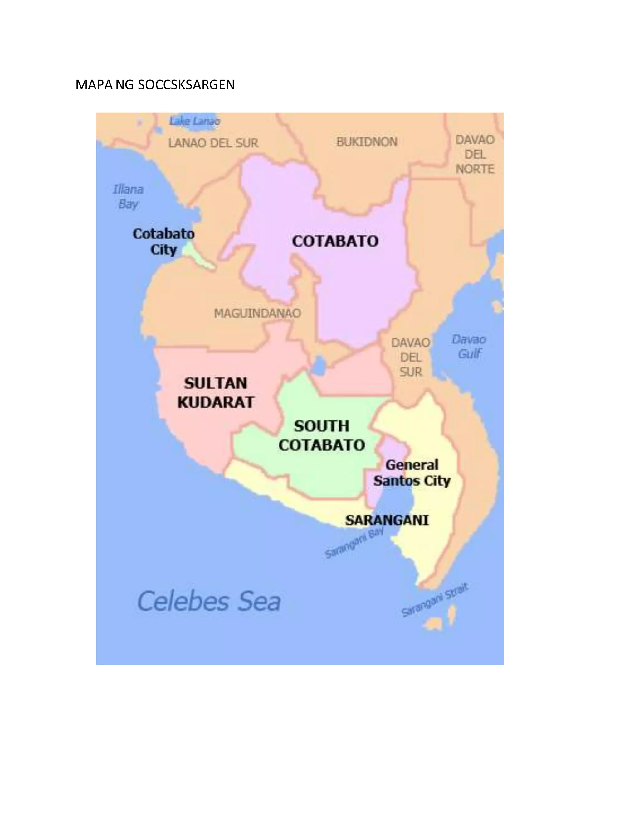 SOCCSKSARGEN - Region 12 | DOCX