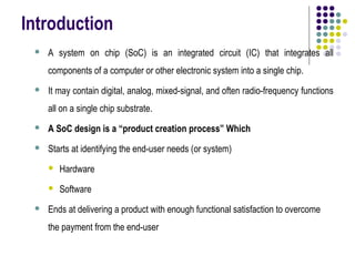 SOC design | PPT