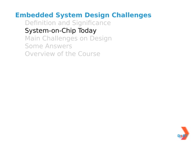 System-on-Chip Design, Embedded System Design Challenges | PDF ...
