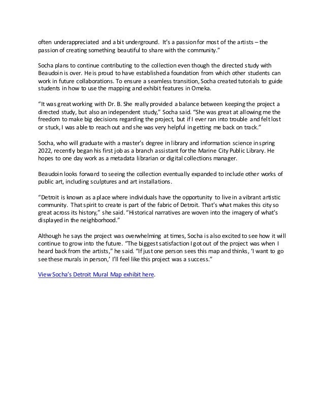 Directed Study Mural Mapping Project | DOCX