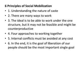 Sociaal mobilization i | PPT