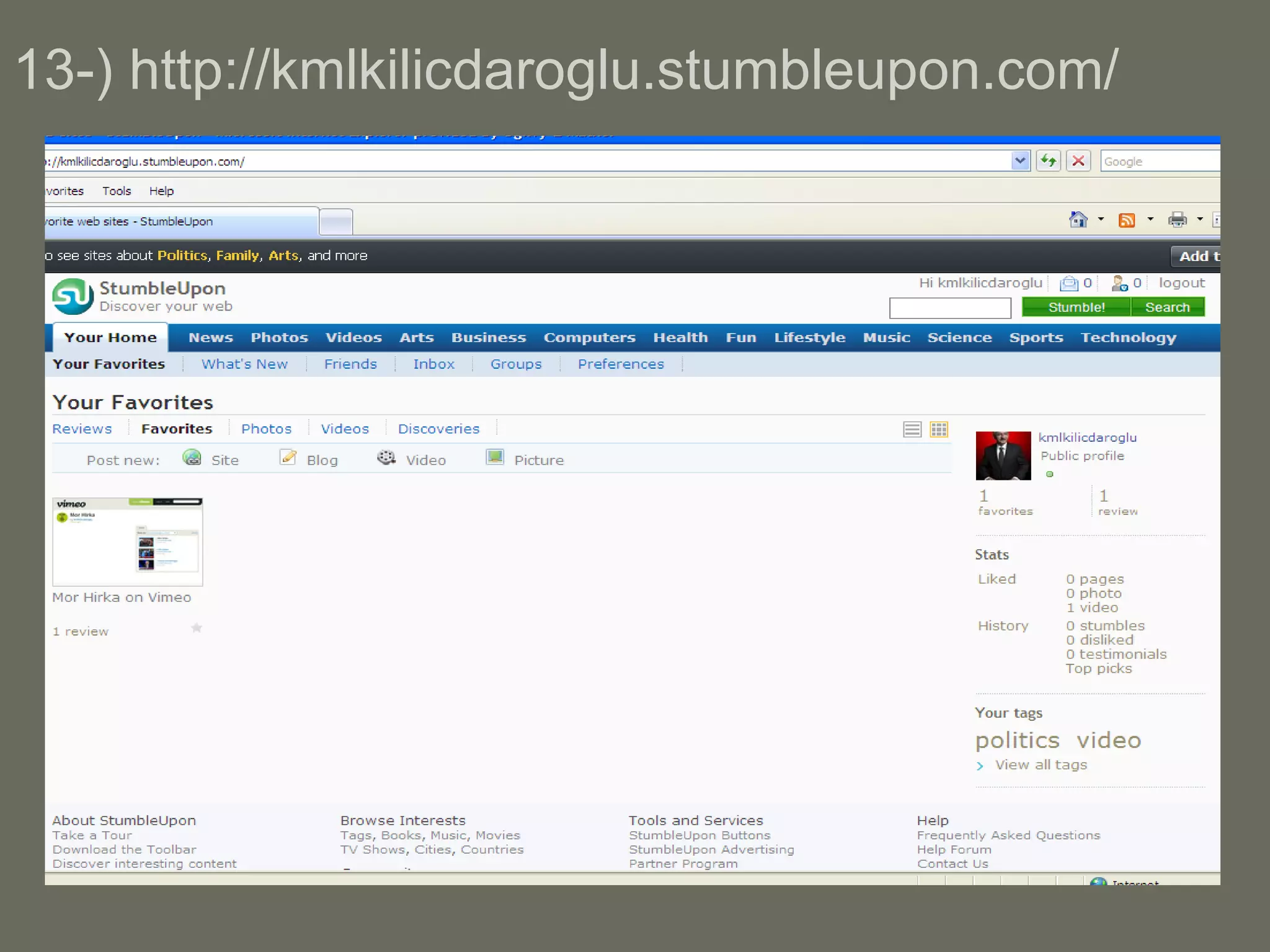 Sosyal aglar uzerinde Kilicdaroglu | PPT
