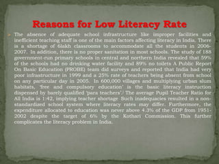 ILLITERACY | PPTX