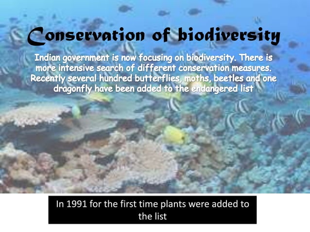 Conservation, distribution and types of forests and wildlife | PPTX