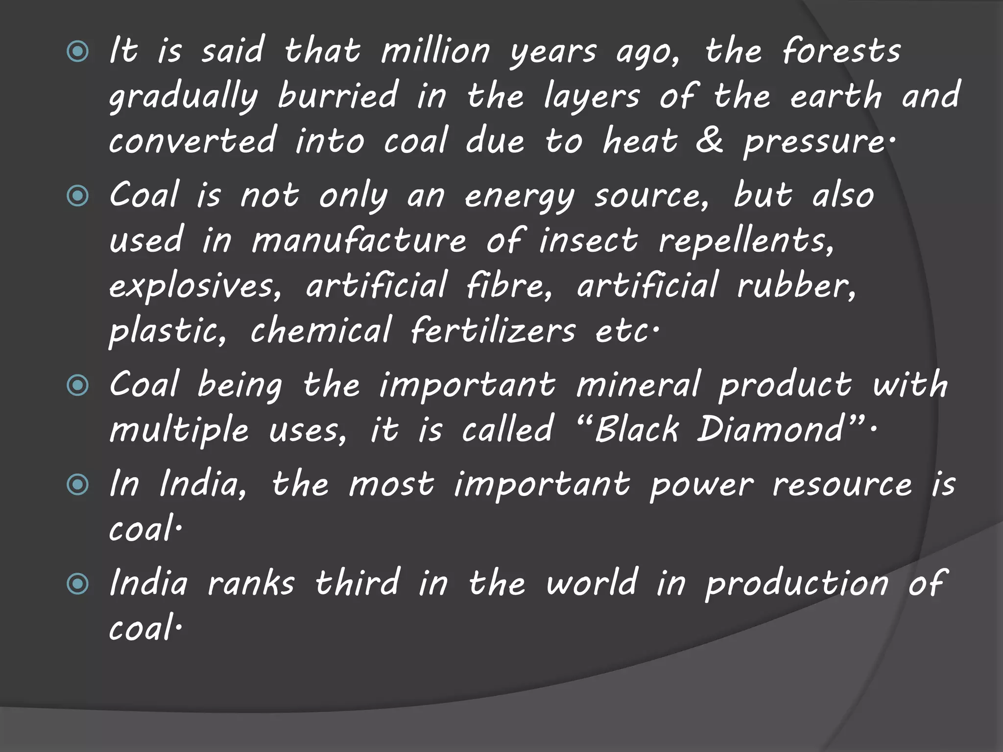 Coal & Petroleum | PPTX