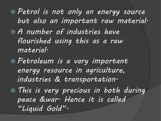 Coal & Petroleum | PPTX
