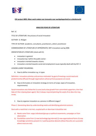 Attachement 3: Social | PDF | Startups | Business