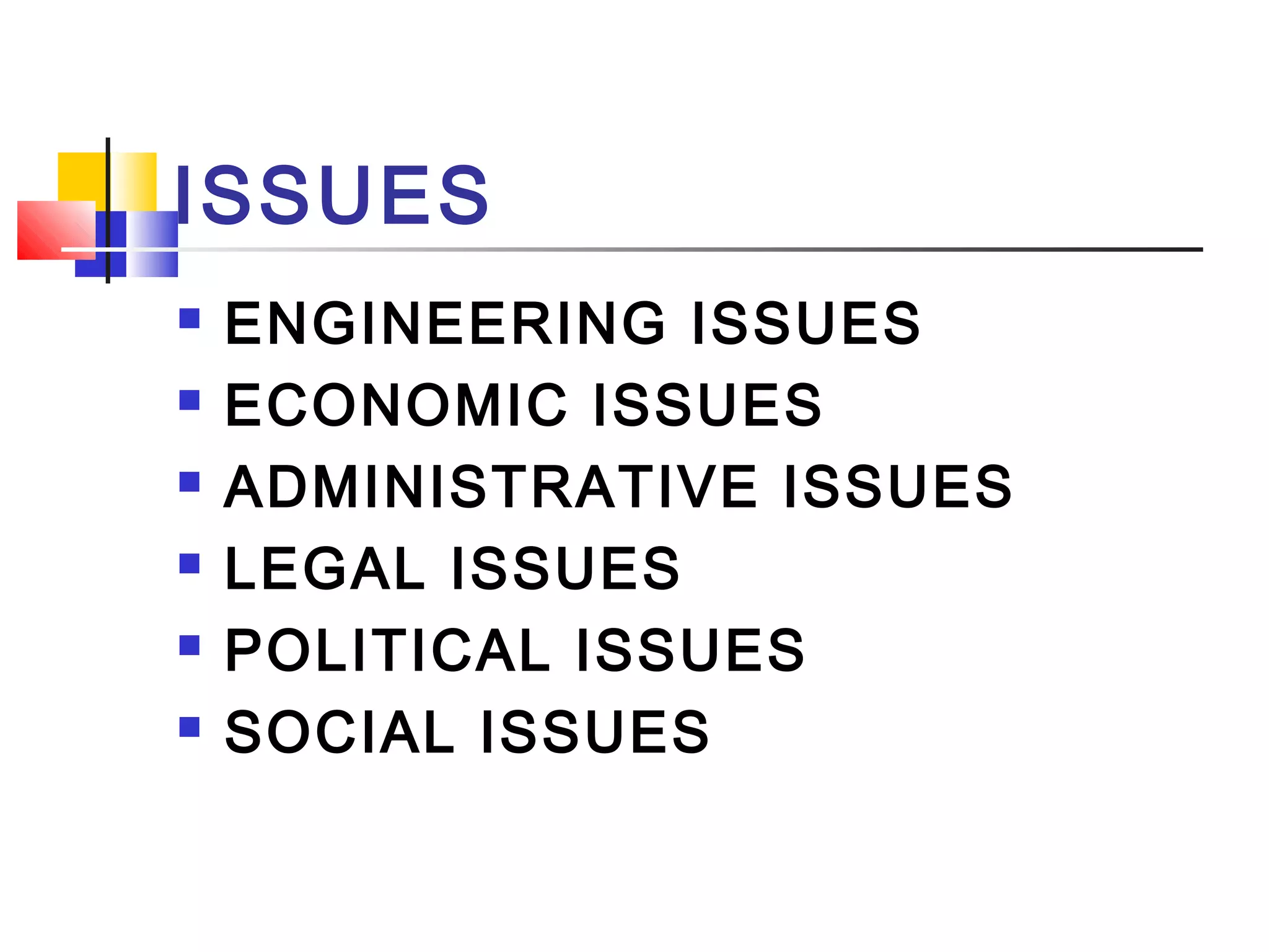 Social Issues in Development of Cities and Towns | PPT