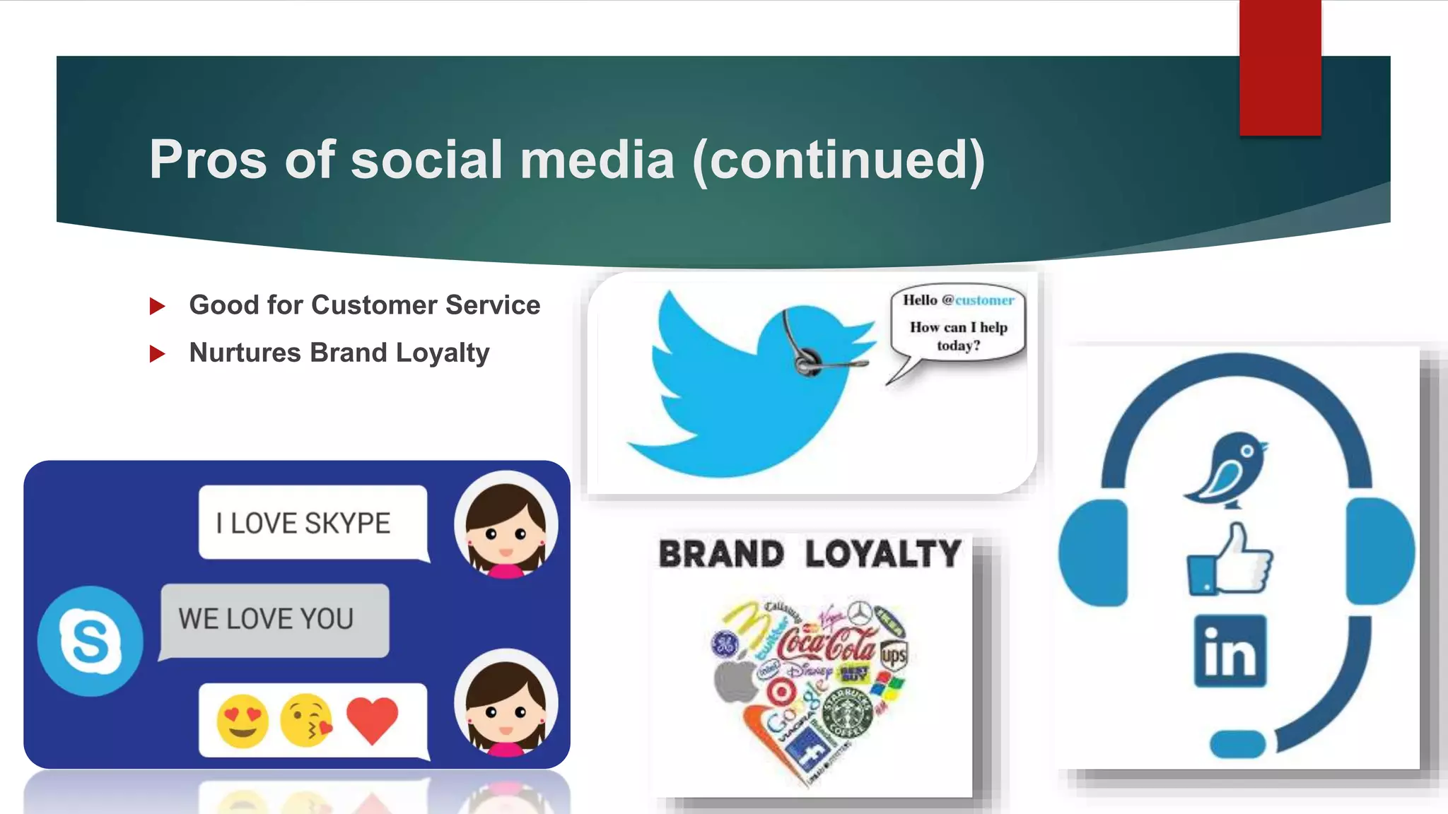 Social media pros and cons | PPTX