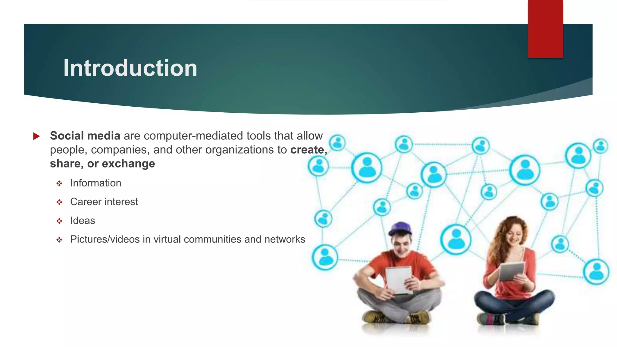 Social media pros and cons | PPTX