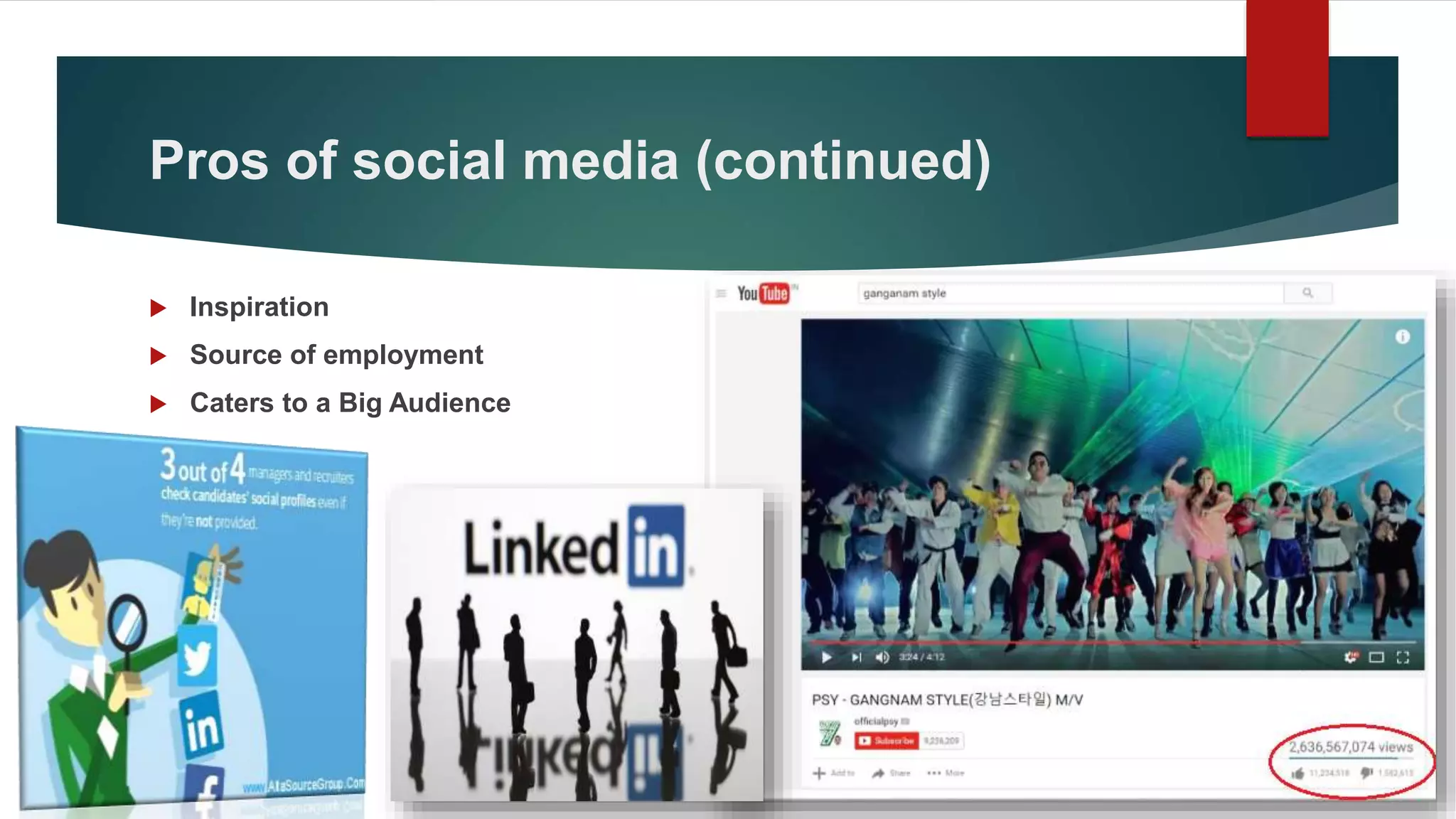 Social media pros and cons | PPTX