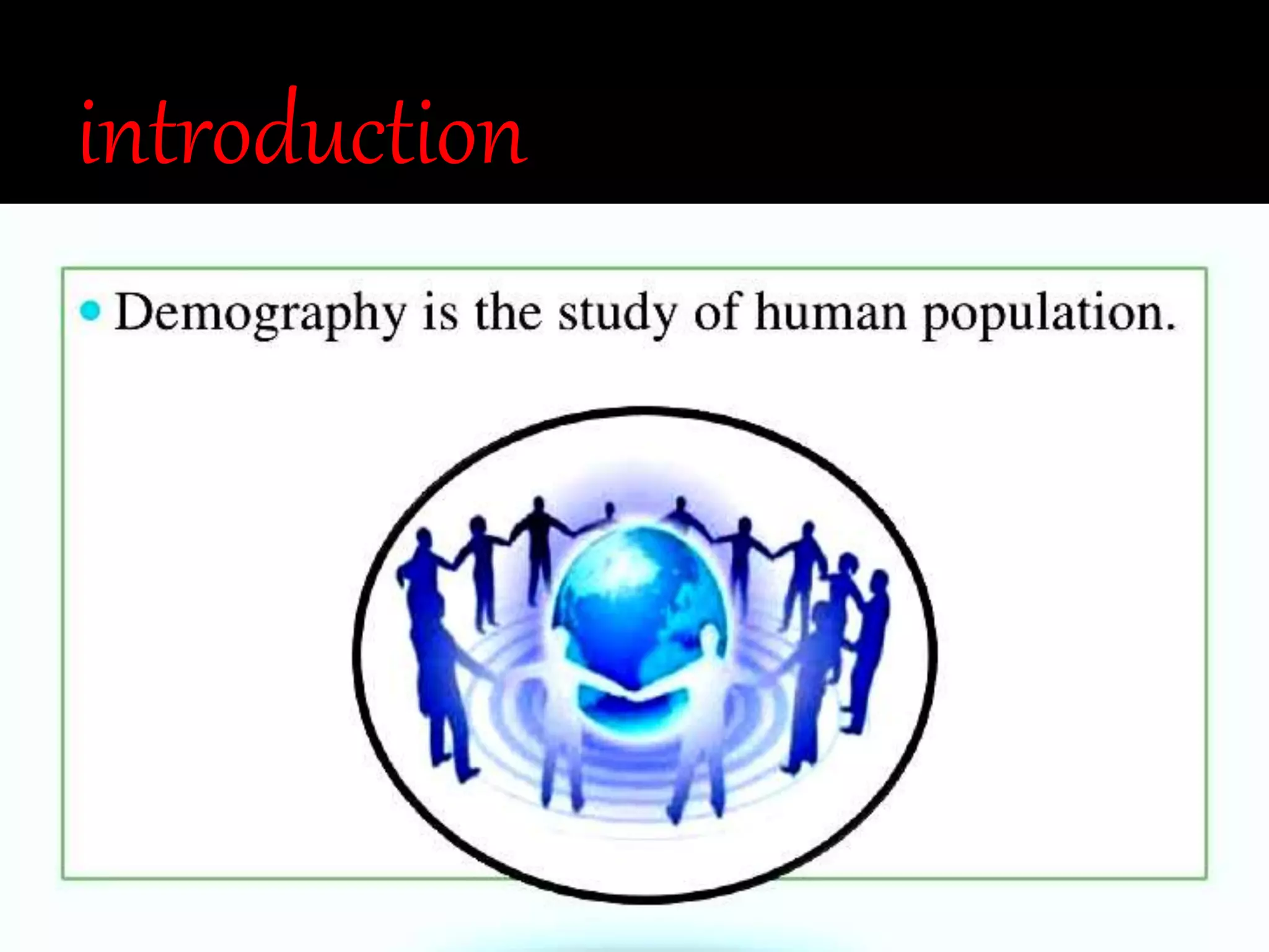 Demography of India | PPTX