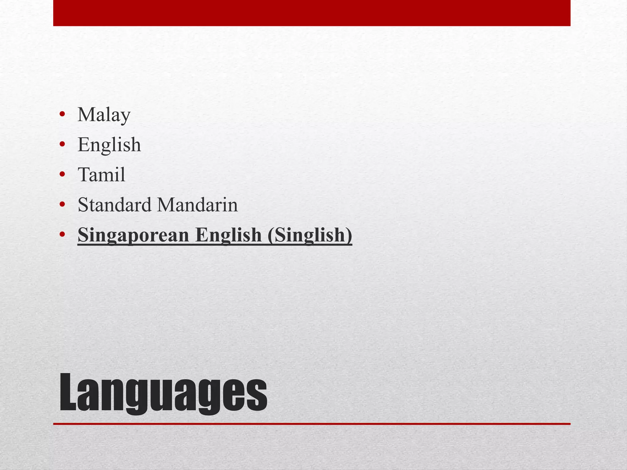 Social Studies: Culture of Singapore | PPTX