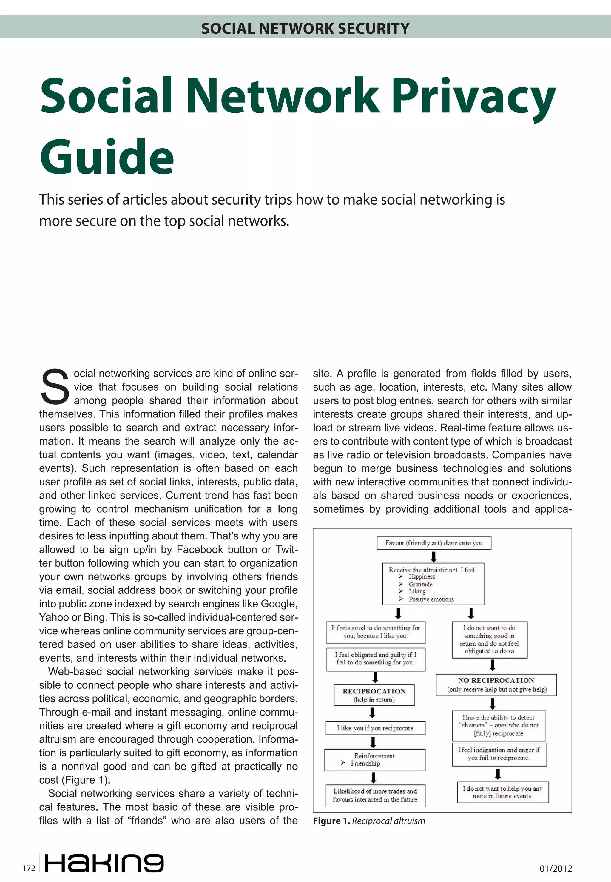 Social network privacy. | PDF