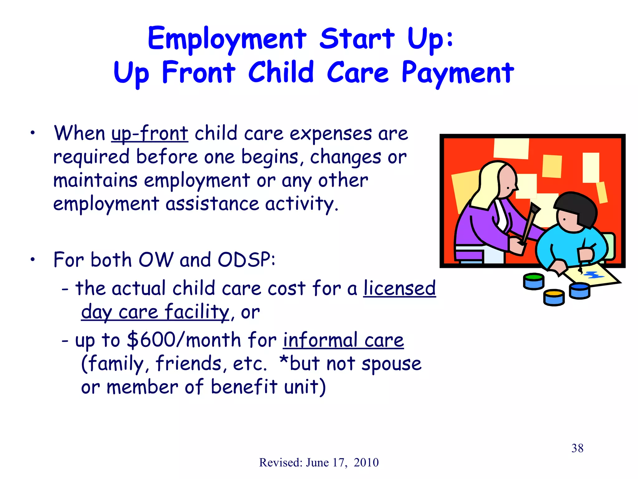 Social Assistance: OW ODSP Rights and Benefits | PPT