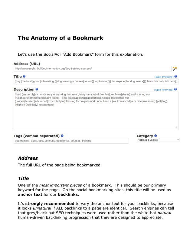 Social bookmarking-for-dummies | PDF