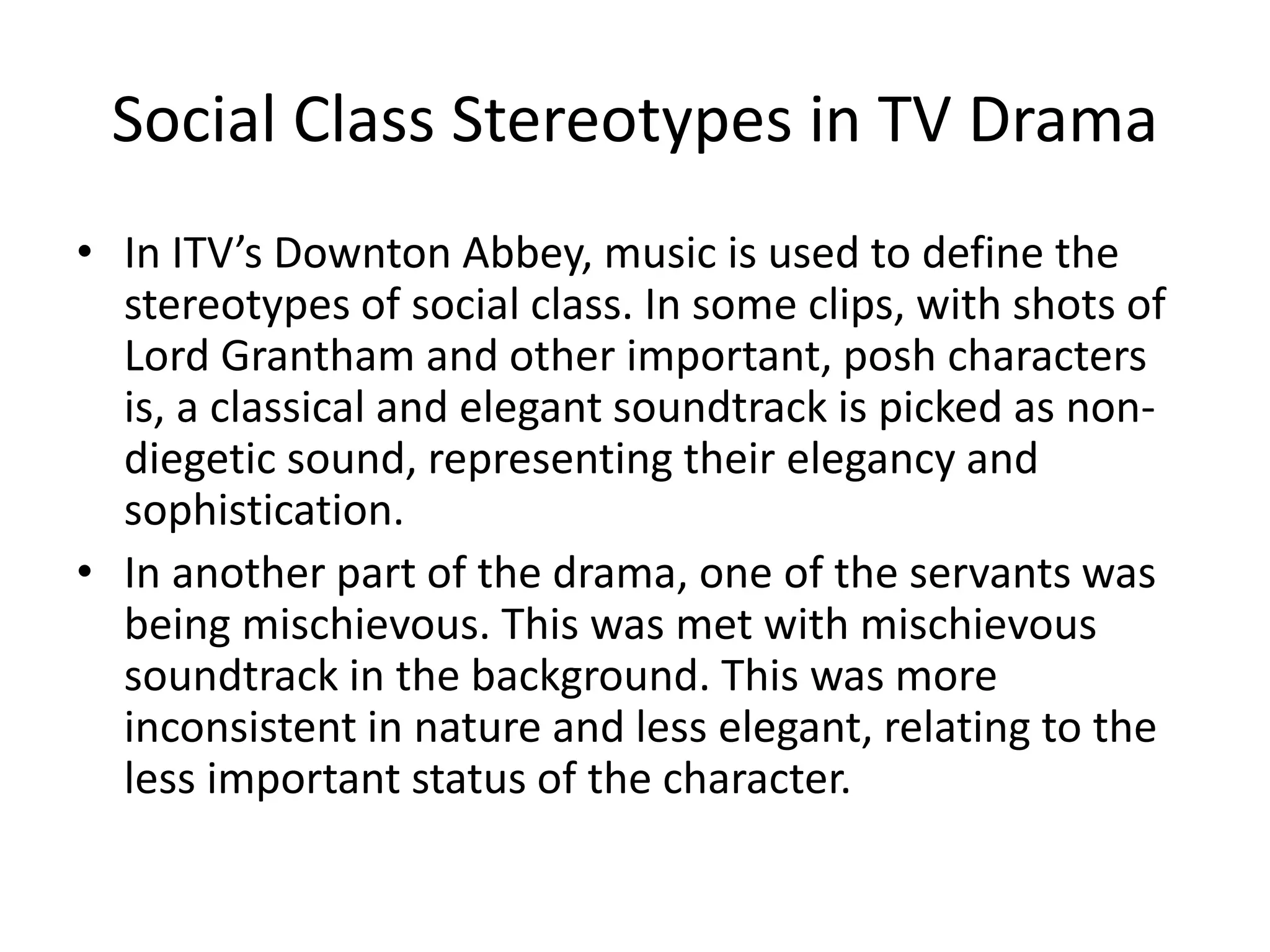 Social class-stereotypes | PPTX