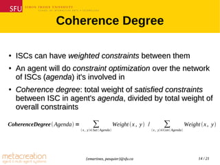 Towards a Model of Social Coherence in Multi-Agent Organizations | PDF