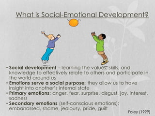 Examples Of Socioemotional Development
