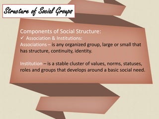Social groups-and-societies | PPT
