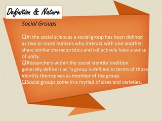Social groups-and-societies | PPTX