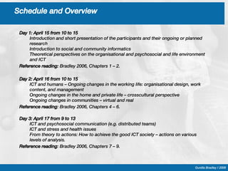 Social Informatics Lecture 1 Salzburg Selection | PPT
