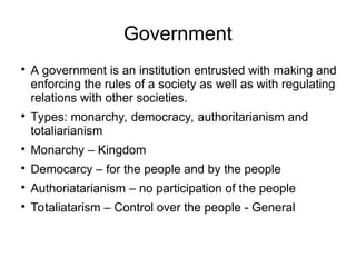Social-Institutions in the world with value .ppt