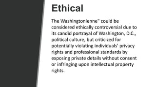 The Washingtonene Blog Social Issues and Professional Ethics | PPT