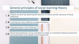 Social-Learning theory by Albert Bandura | PPTX