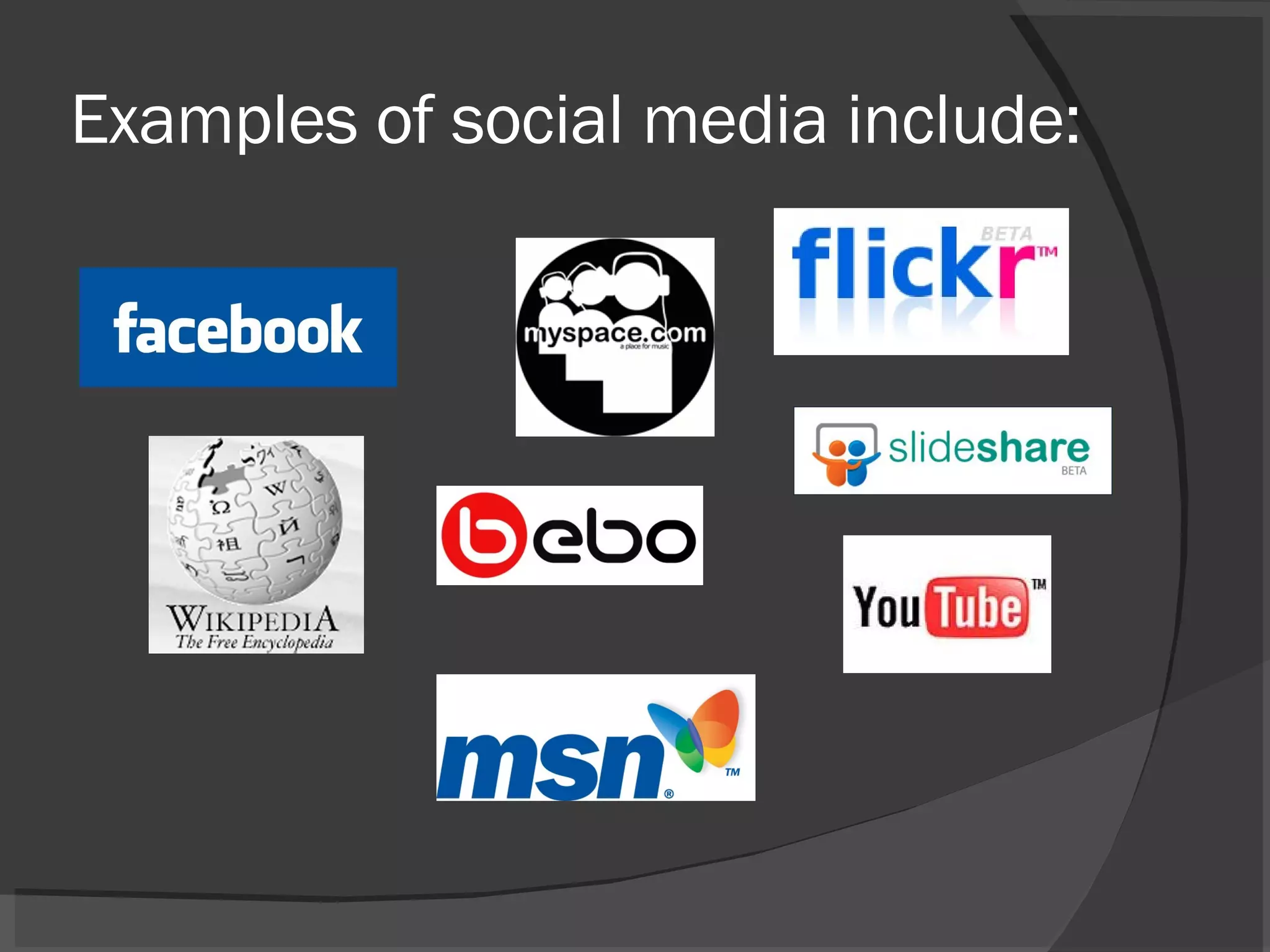 Social Media by Emma Slater | PPT