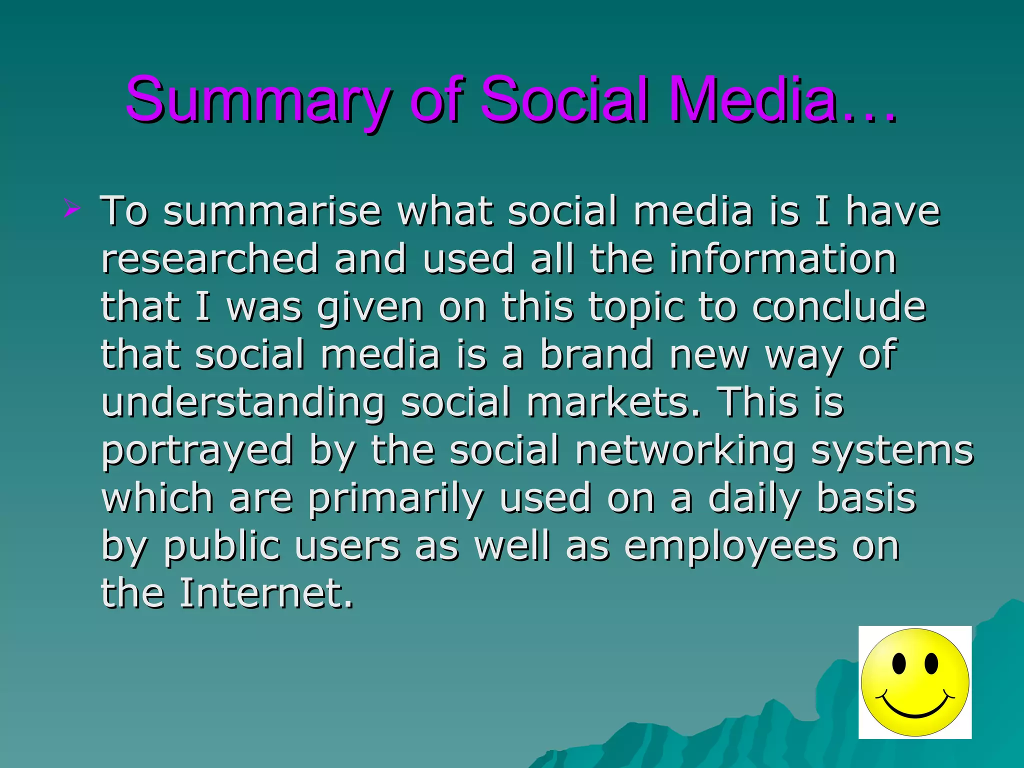 What is . . . Social Media? | PPT