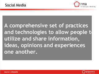 Social Media And New Generation Web 130707 | PPT