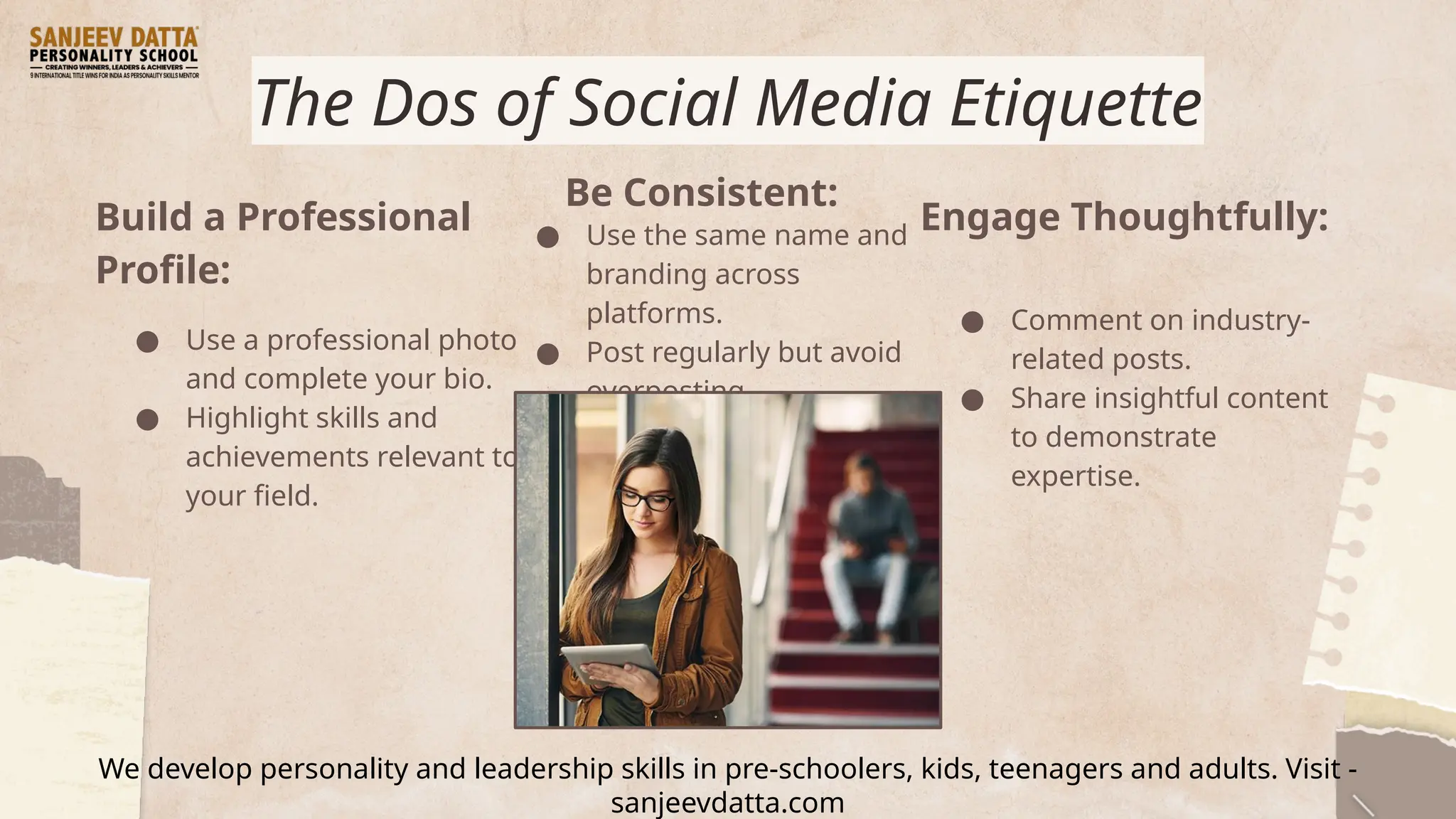 Social Media Etiquette for Career Growth | PPT