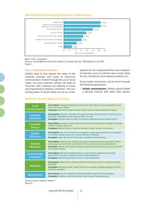 Social Media for Utilities: Developing a Satisfying Customer Experience ...