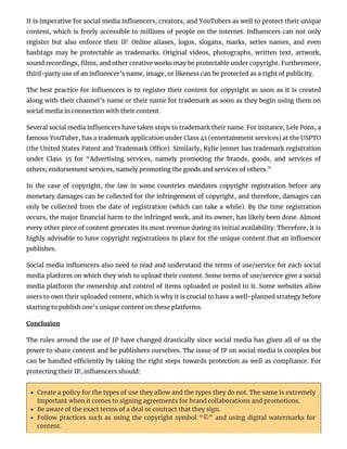 Social Media Influencers and Intellectual Property Rights | PDF | Internet | Computing