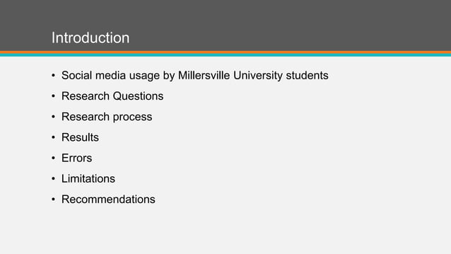 Social media marketing research | PPTX