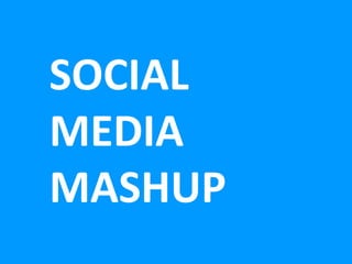 Social media-mashup-kevin-van-aalst | PPT