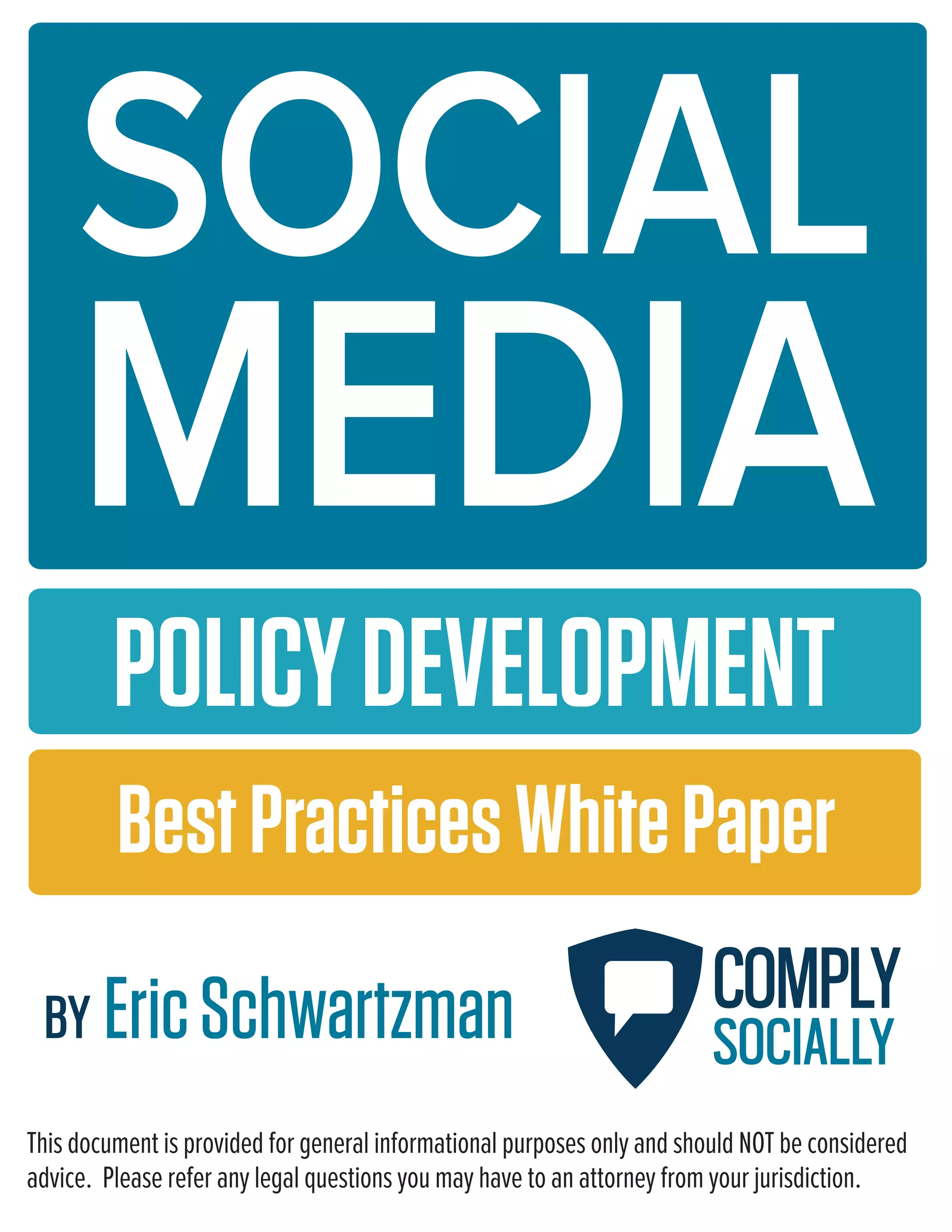 Digital Media Usage in the Workplace: Policy Guidance | PDF