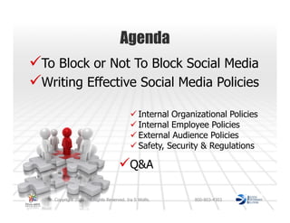 Social media-policy-presentation | PDF