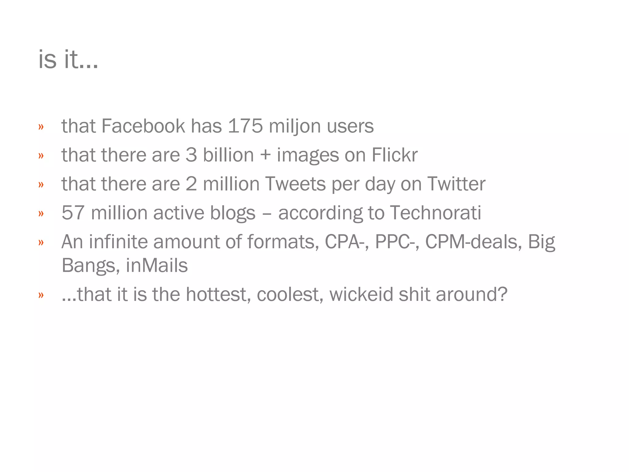 Social Media Perspectives | PPT