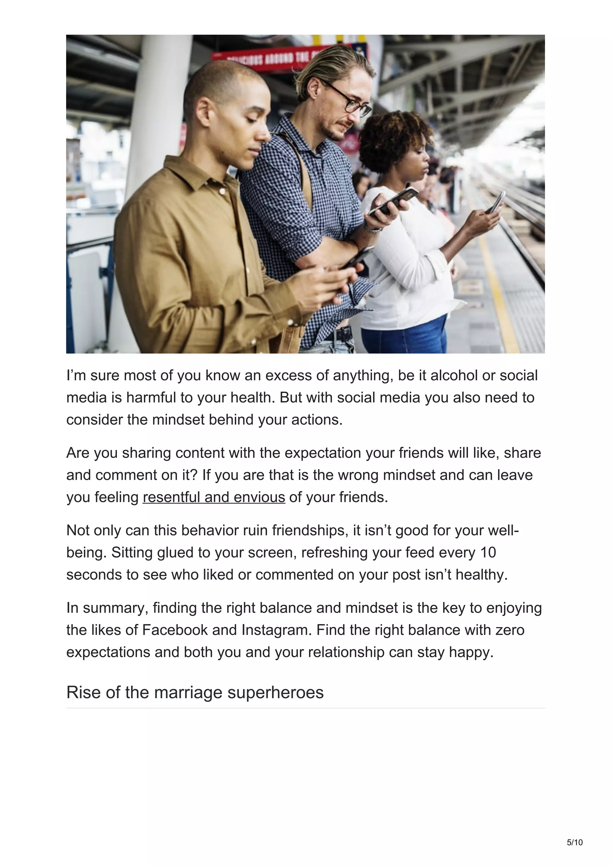 Social Media and Relationships | PDF