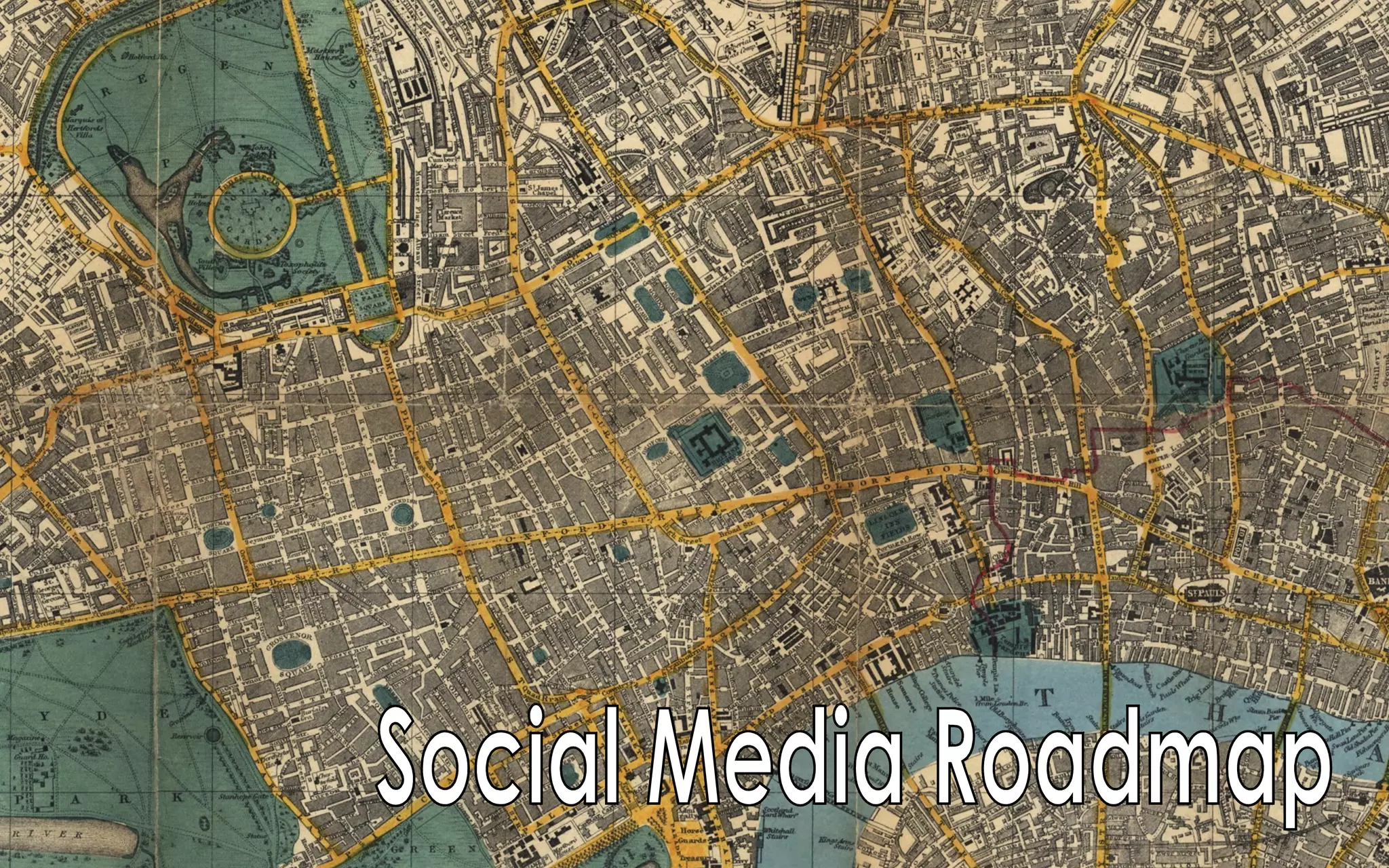 Social Media Road Map Slide Deck | PPS | Social Networking | Internet