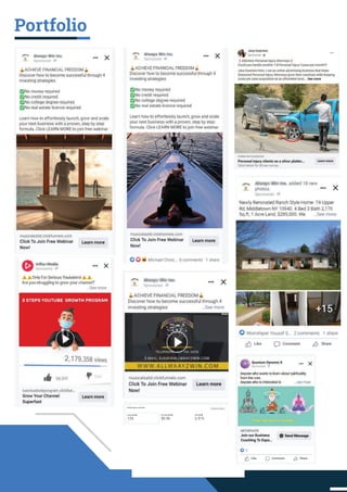 facebook instagram ads Expert portfolio - satish dodia | PDF