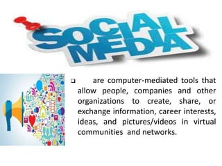 Social media ict | PPTX