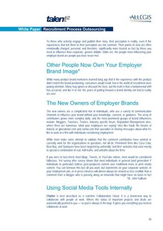 Social Media in Recruitment | PDF