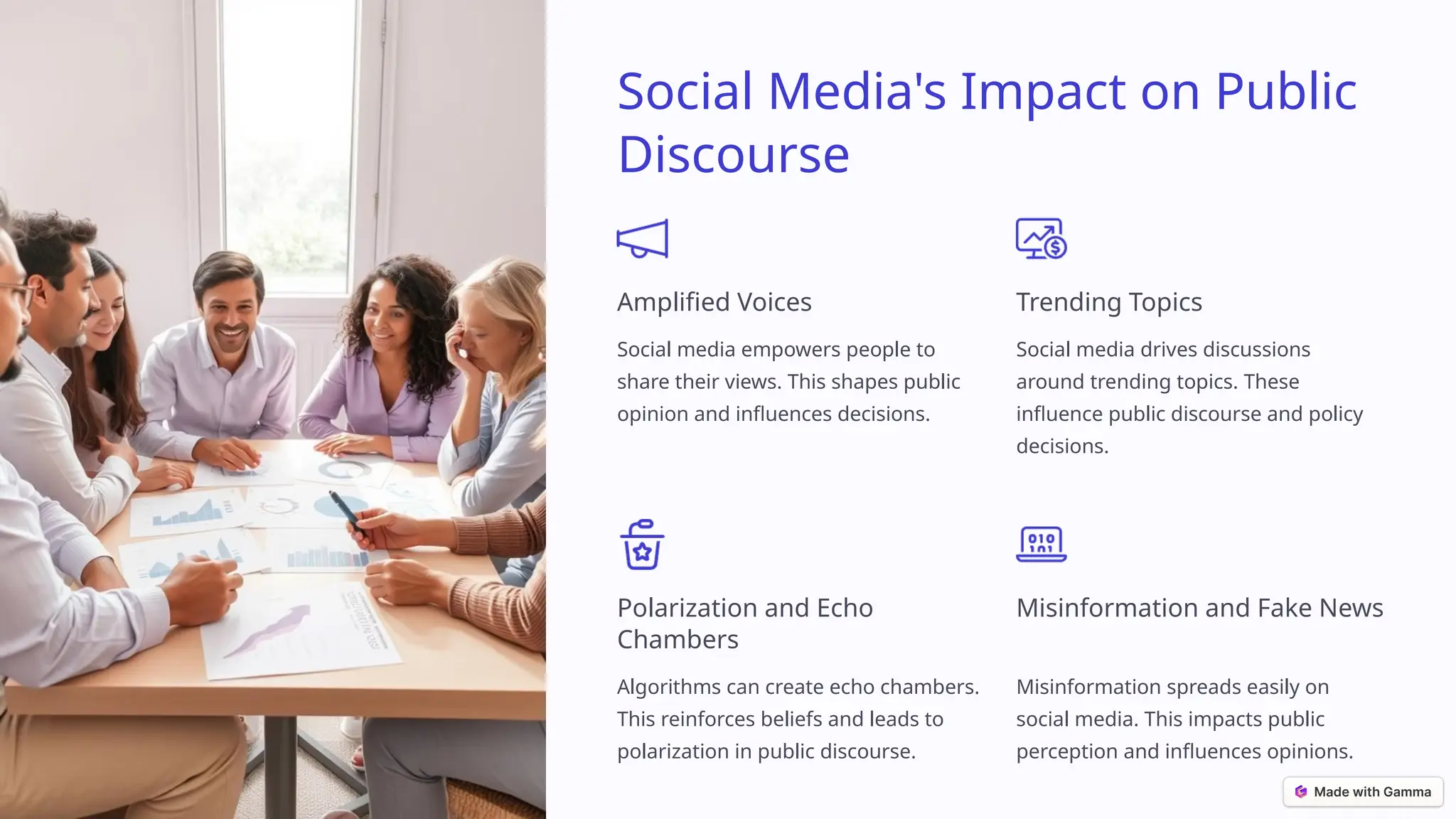 Social Medias Impact on Society.pptx.... | PPTX