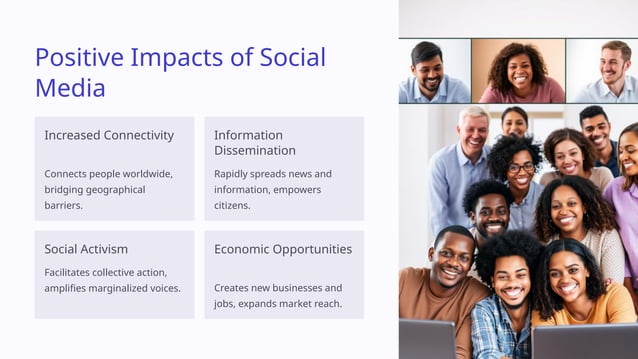 Social Medias Impact on Society.pptx.... | PPTX | Social Networking ...